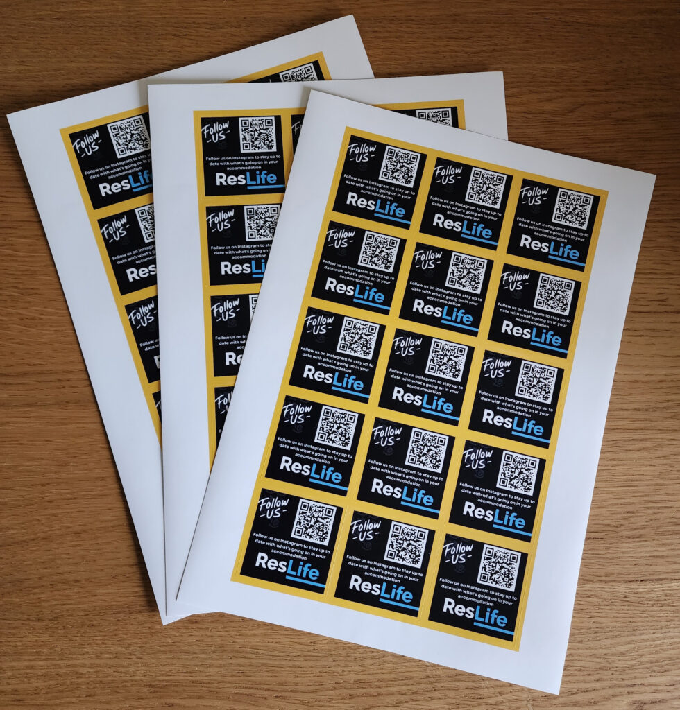 Custom Printed Labels On A4 Sheets - Cloud Labels